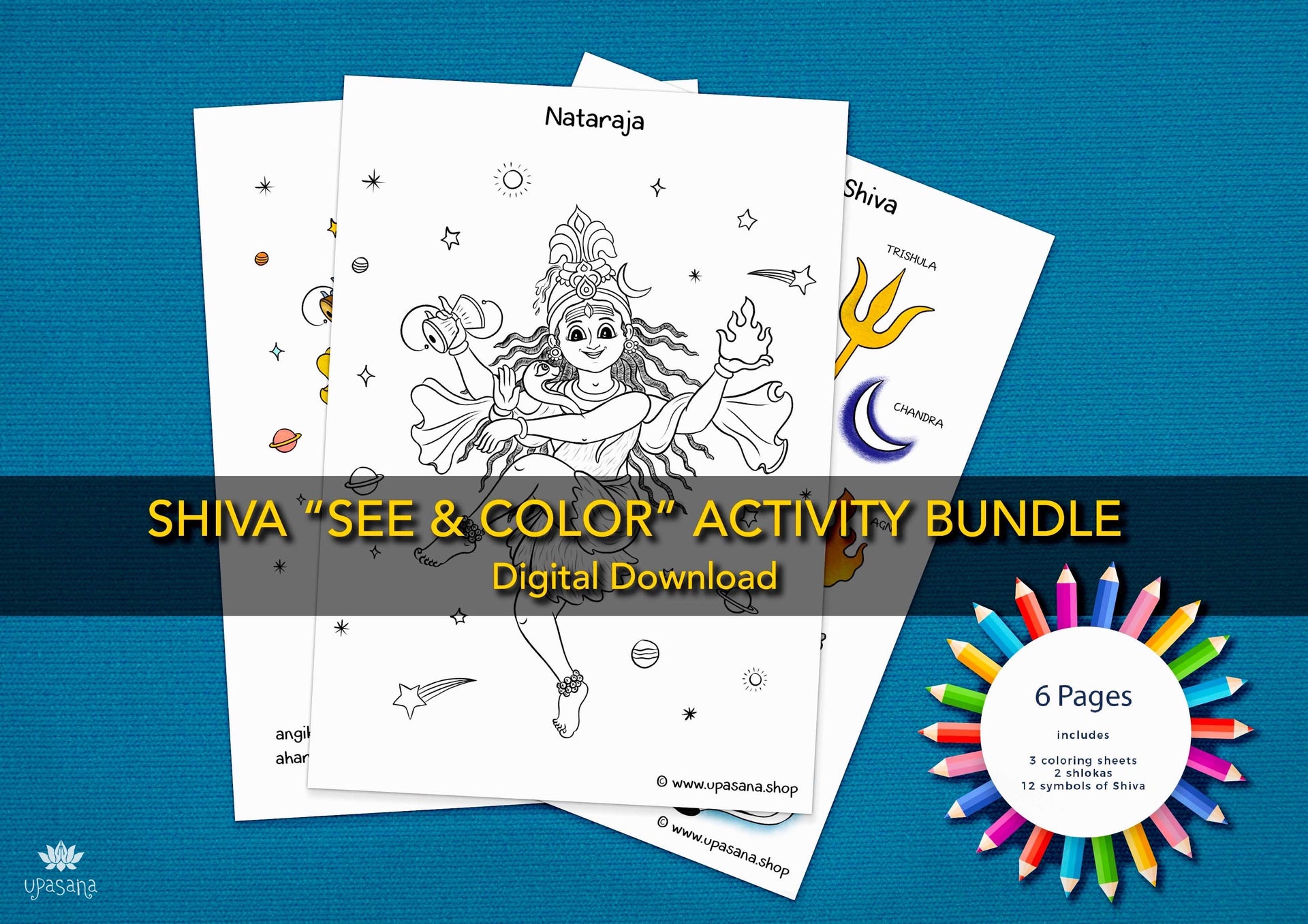 Shiva Coloring Pages